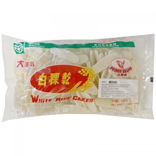 400g White Rice Cakes : New World Imports (UK)